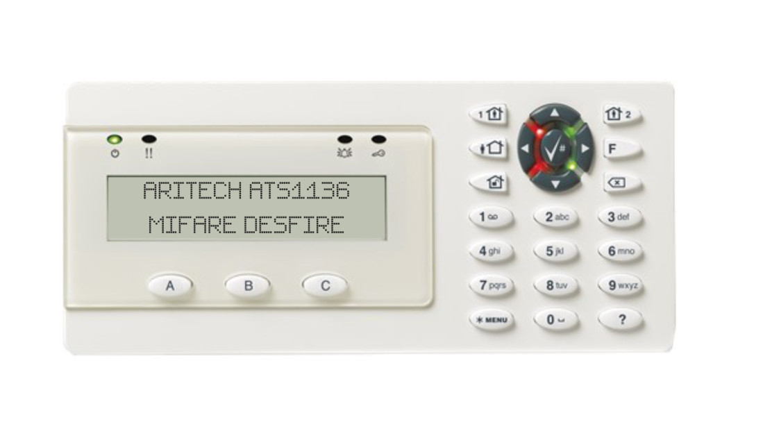 ARITECH ATS1136 ATS Advanced Mifare Secure Keypad