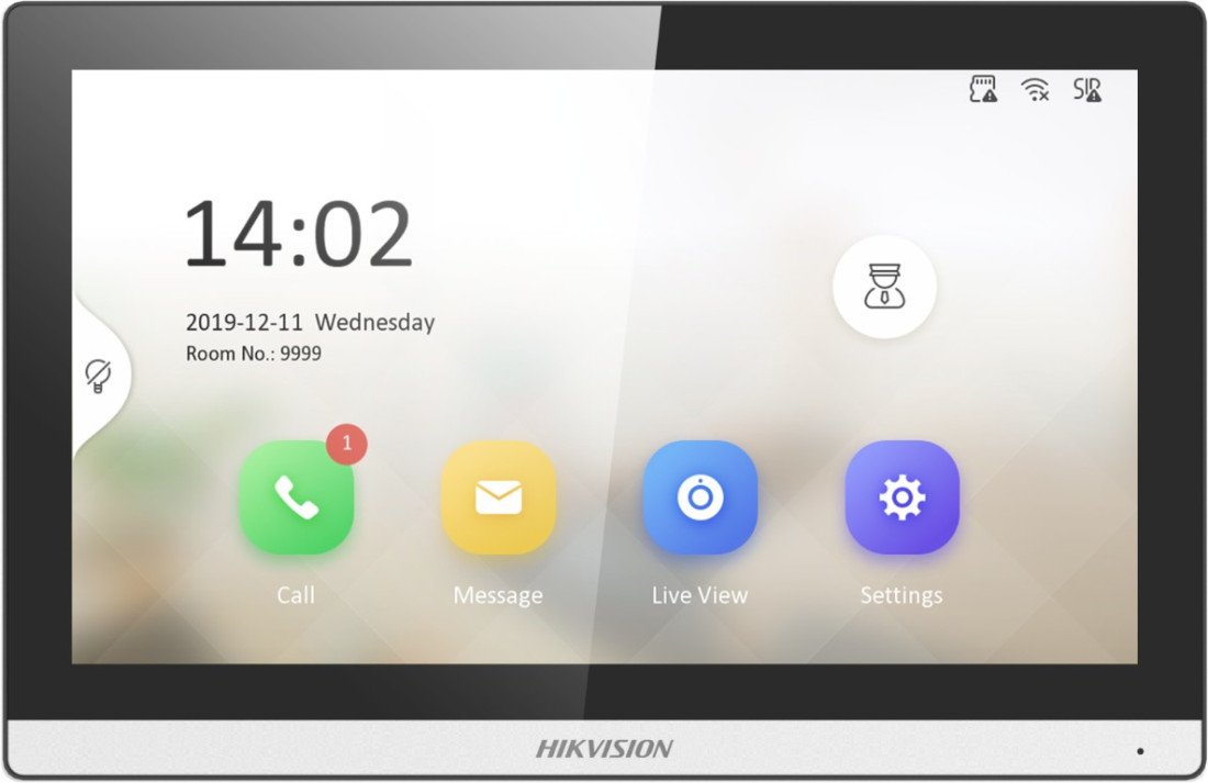 HIKVISION DS-KH6350-WTE1(O-STD)/Europe BV Video Intercom Sta